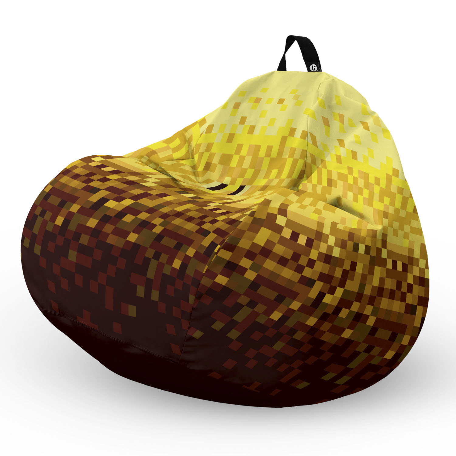 Fotoliu Puf Bean Bag tip Para, Minecraft Blaze - Updeco