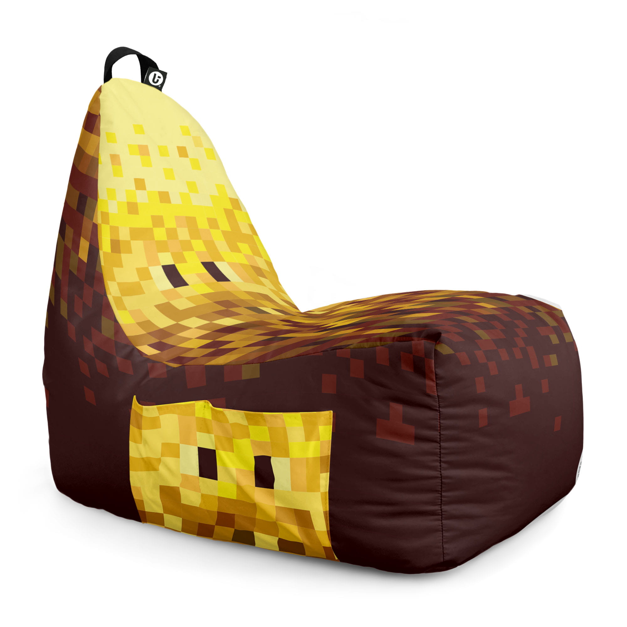 Fotoliu Puf Bean Bag tip Chill, Minecraft Blaze - Updeco